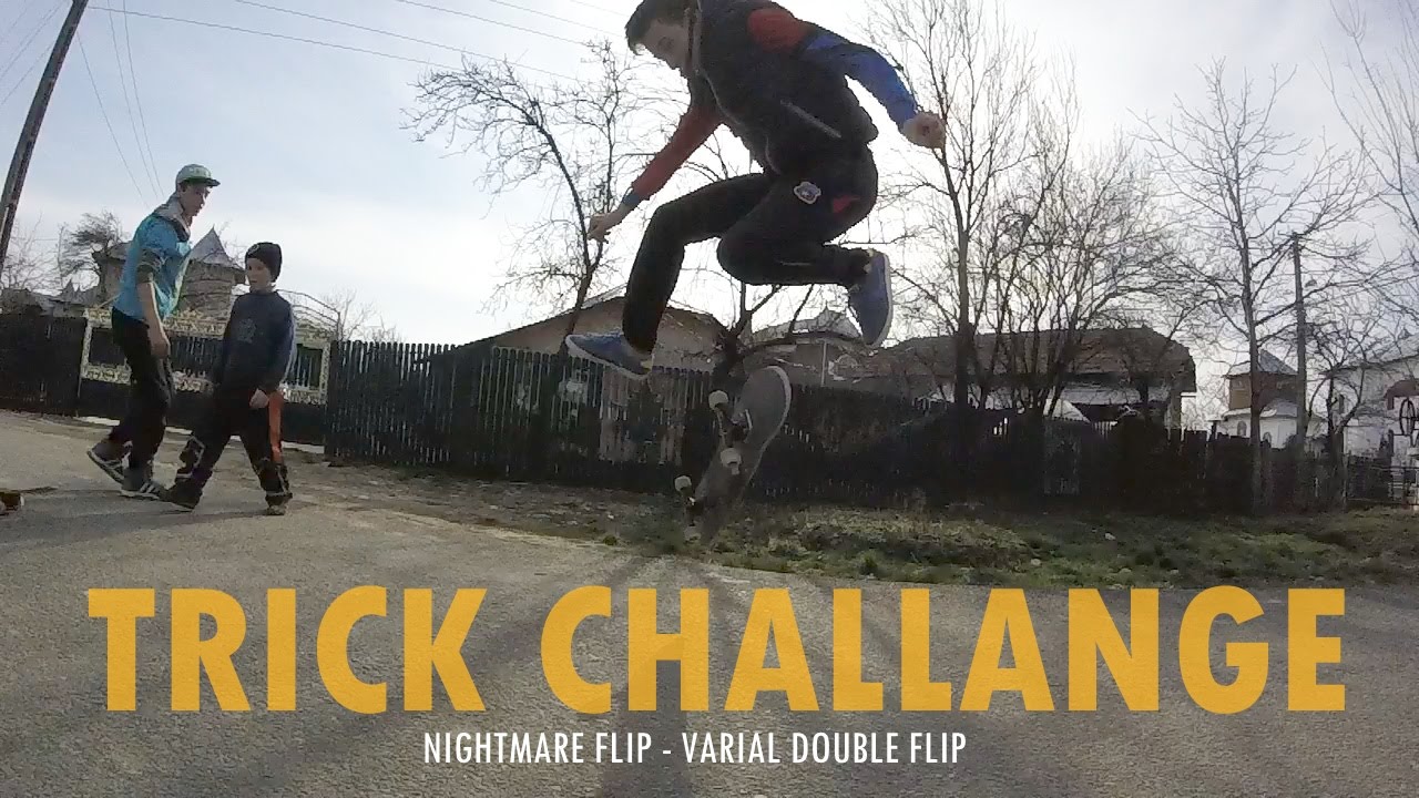 Nightmare flip TRICK CHALLANGE w.Adi - YouTube