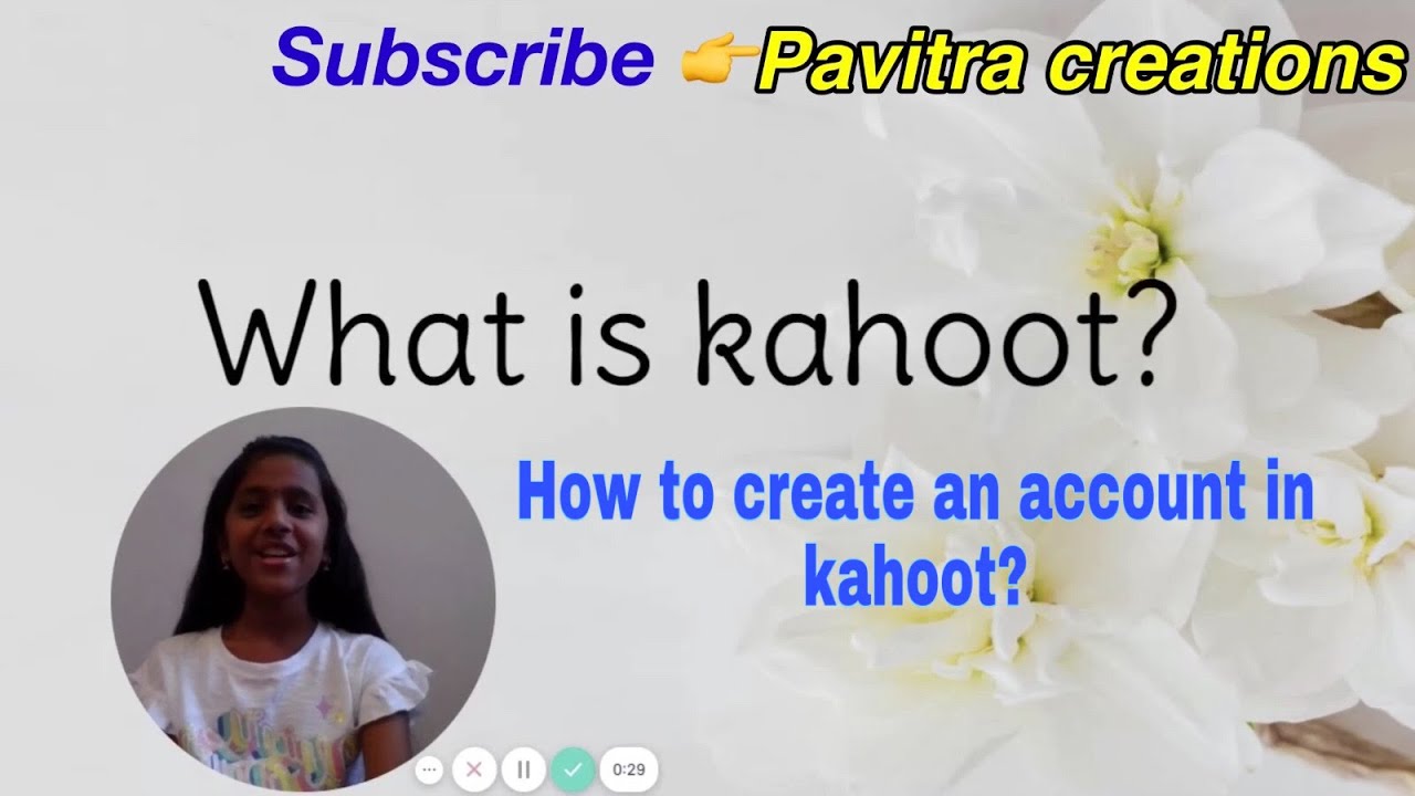 How to create an account in Kahoot || how to play in Kahoot? - YouTube