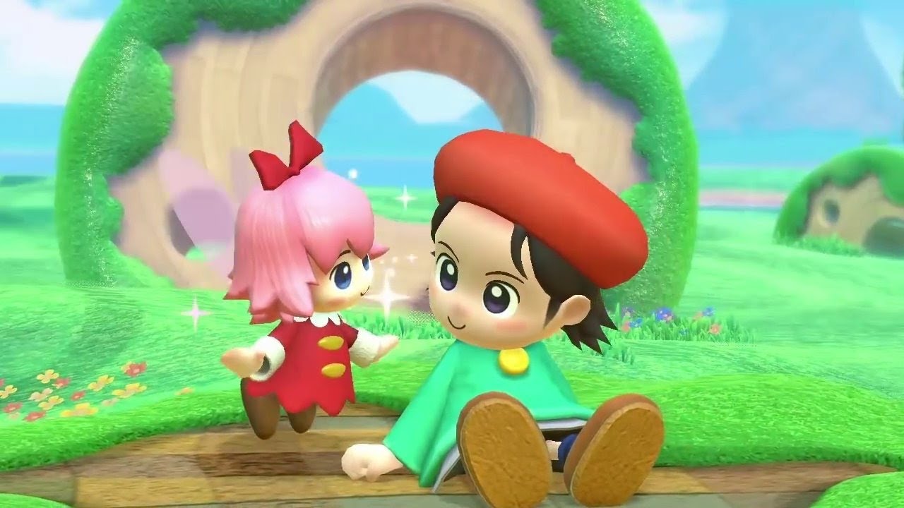 Kirby: Star Allies - Adeleine and Ribbon Trailer - YouTube