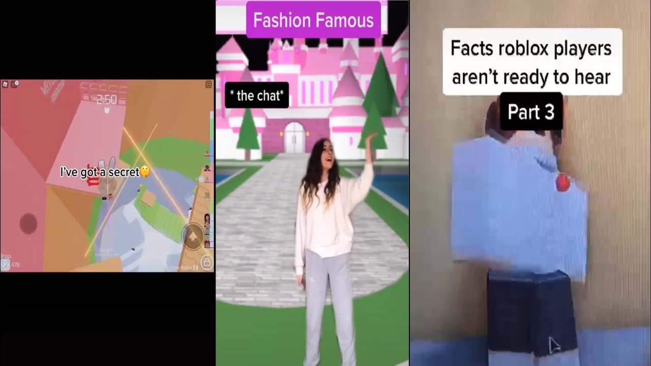 Roblox tik tok compilation#1 - YouTube