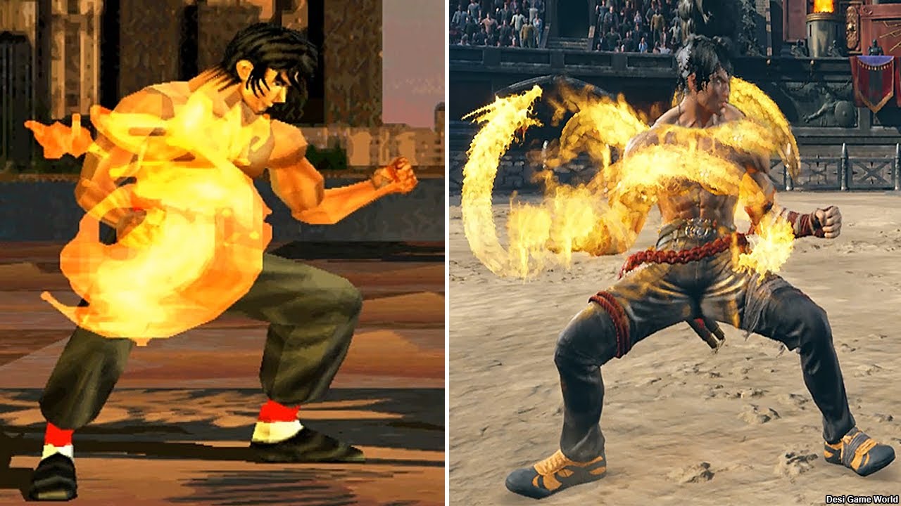 Tekken - Law Charge Power Punch Unblockable Move Evolution ( 4K 60FPS ...