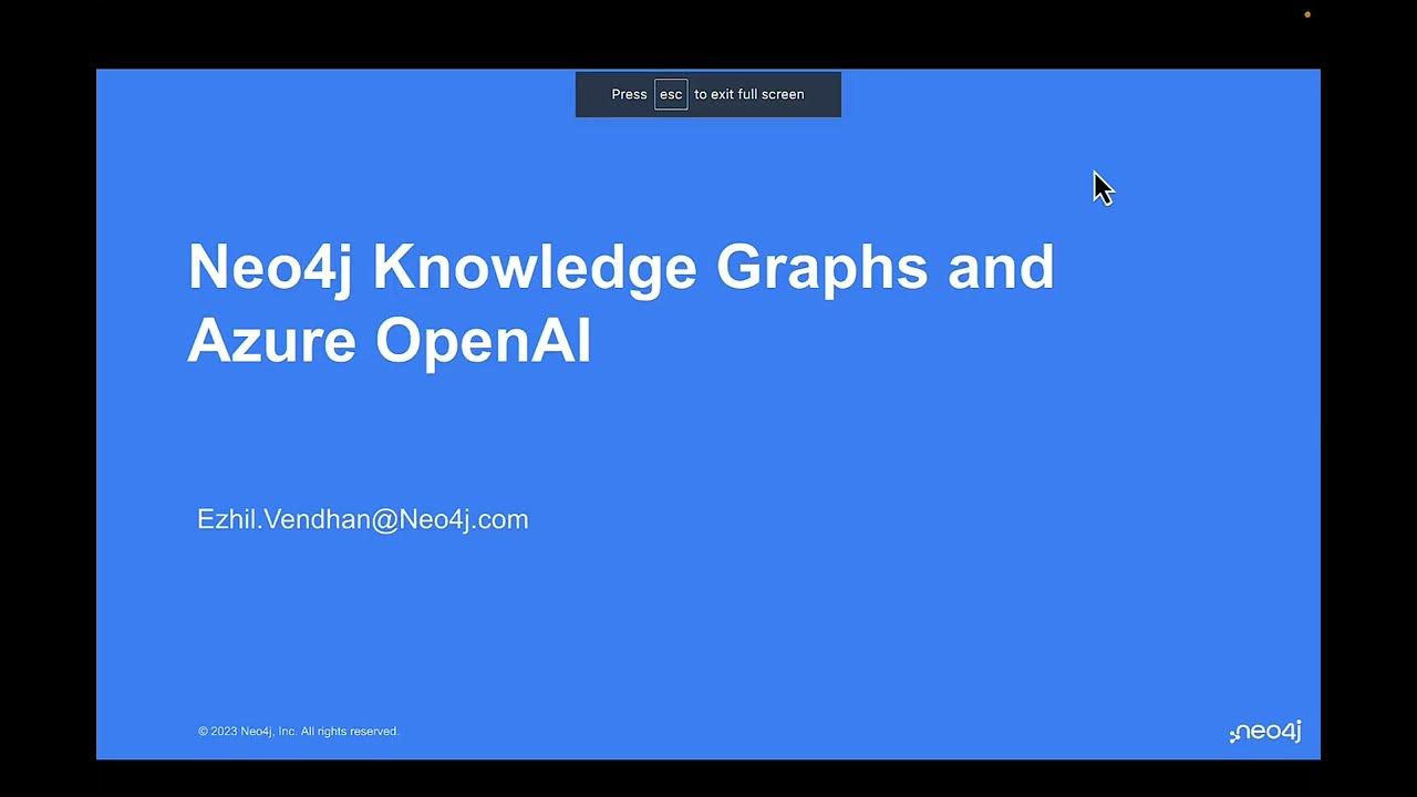 Azure OpenAI Neo4j Demo - YouTube