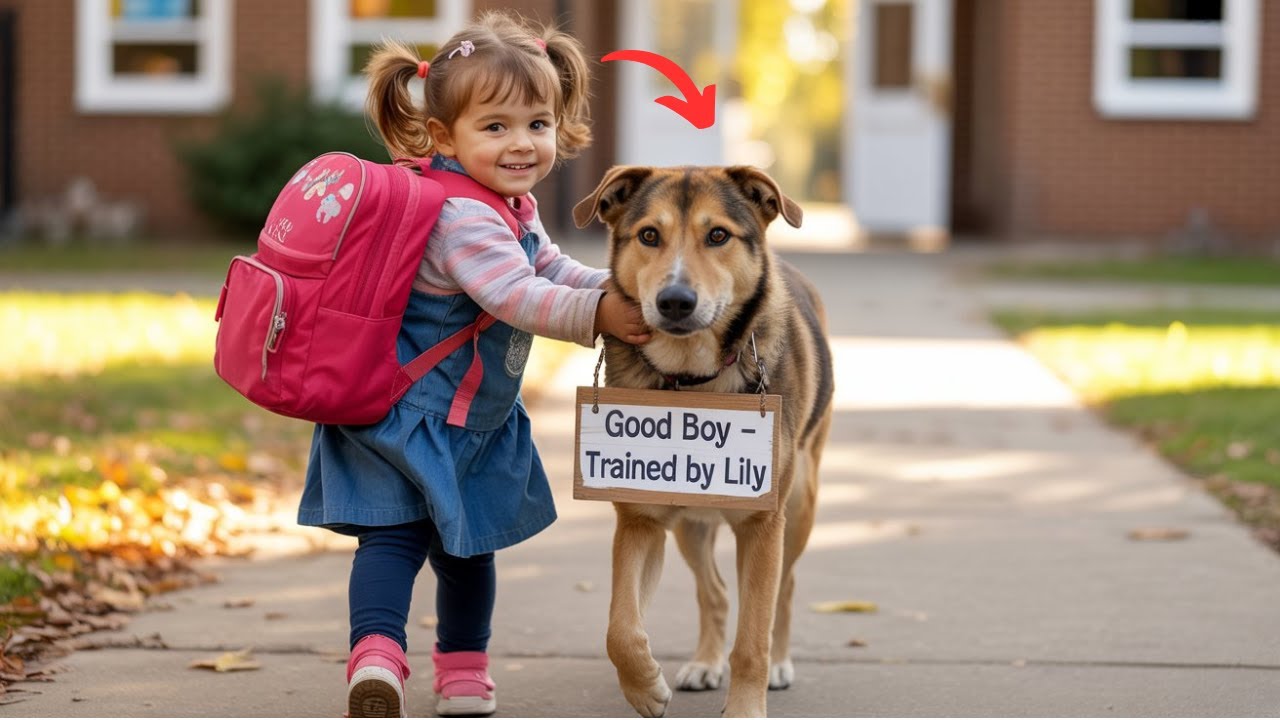 Stray Dog Follows Little Girl to School Daily — Then the Principal ...
