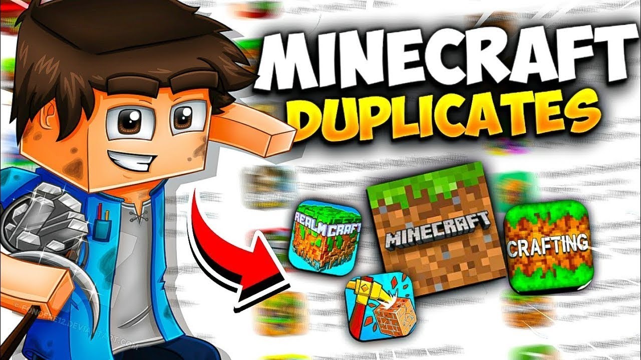 TRYING DUPLICATE GAMES OF MINECRAFT !! - YouTube