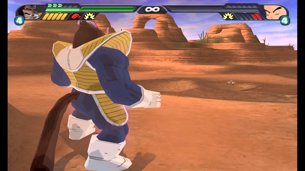 Teedonster2 Match Request: Great Ape Vegeta (Scouter) vs Krillin - YouTube