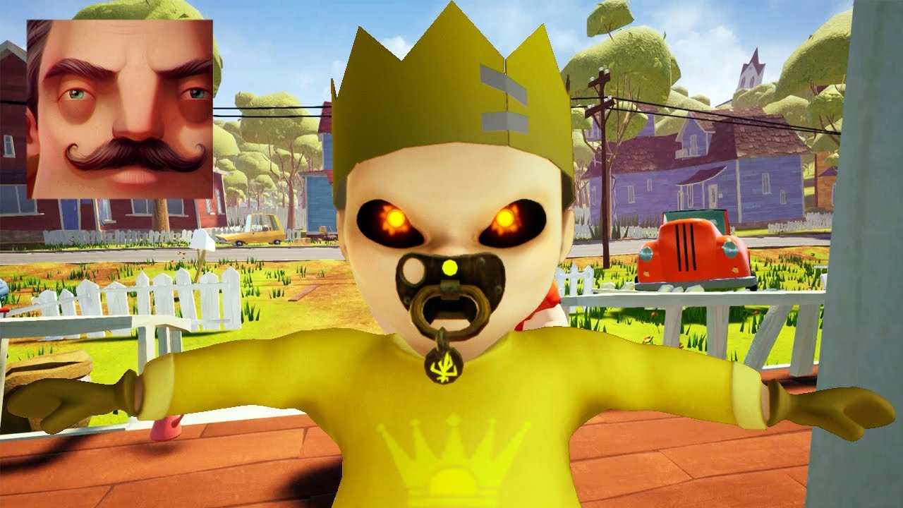 Hello Neighbor - My New Neighbor Baby In Yellow EXE Act 3 Gameplay ...