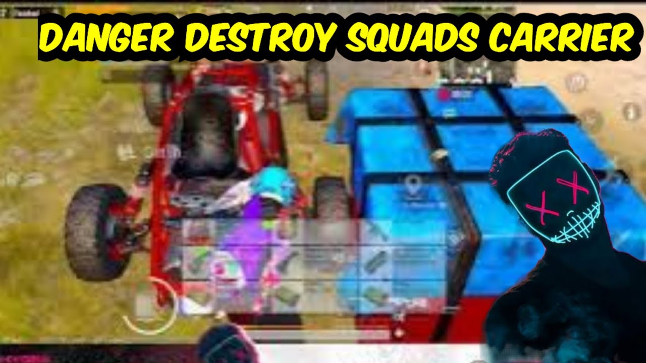HYDRA DANGER DESTROY SQUADS CARRIER IN SECONDS BGMI - YouTube