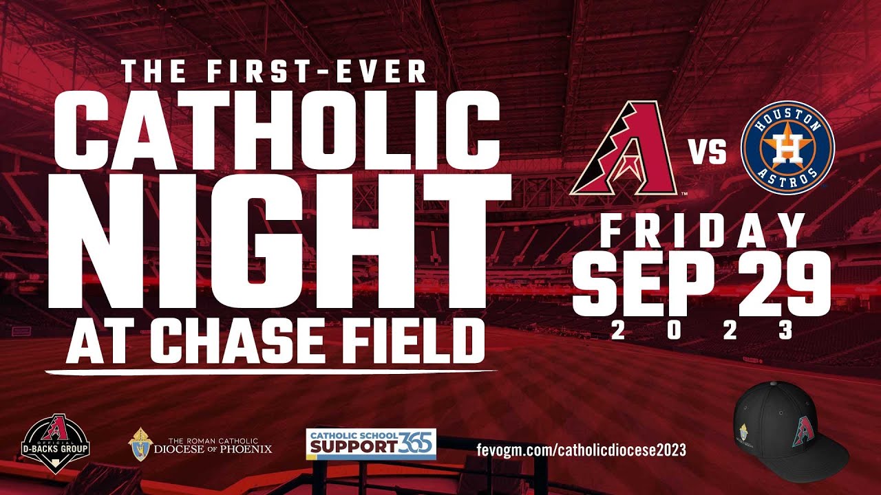 Get ready for the FIRST EVER Catholic night at Chase Field! - YouTube