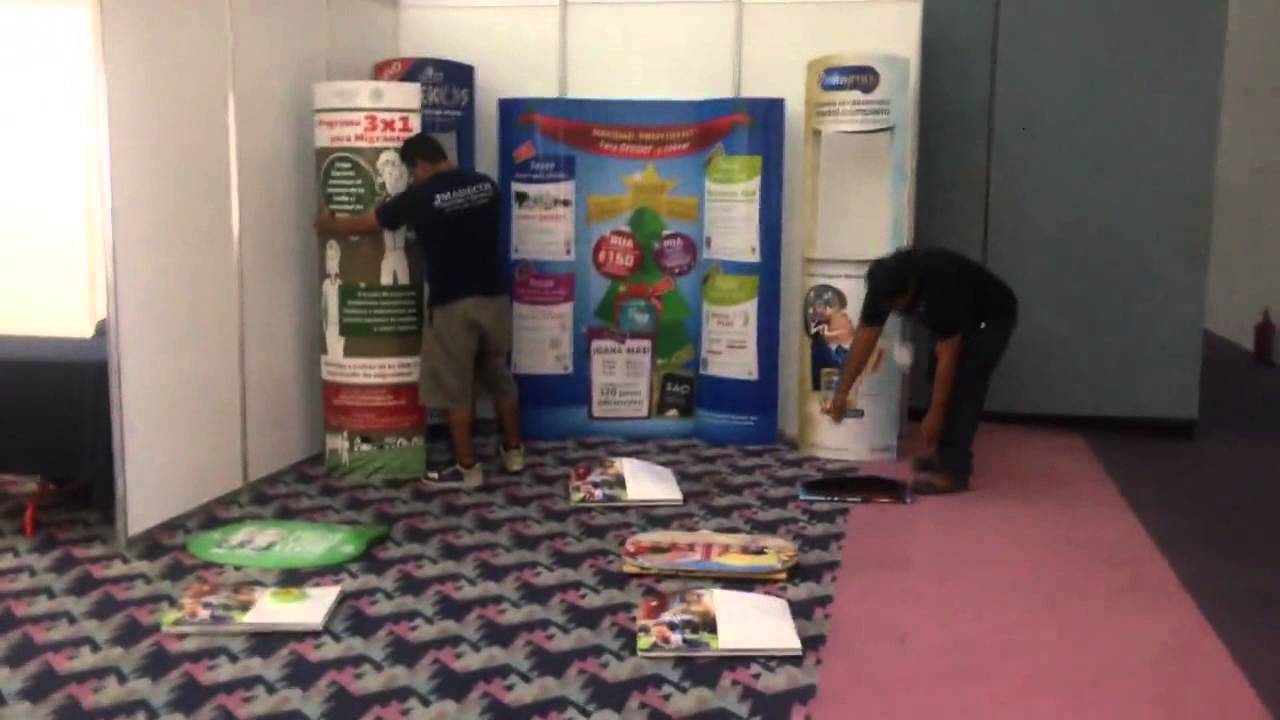 Cómo montar tu stand en 1 minuto - YouTube
