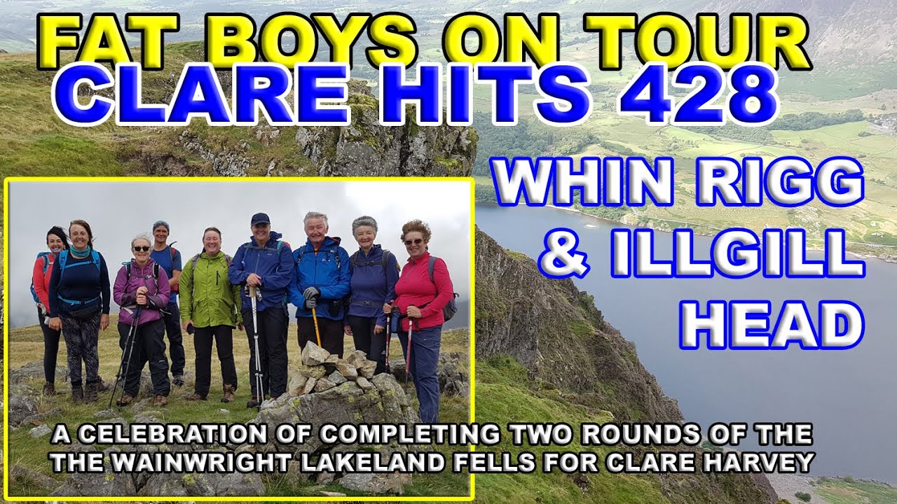 WHIN RIGG and ILLGIIL HEAD - CLARE HARVEY HITS 428 FELLS - YouTube