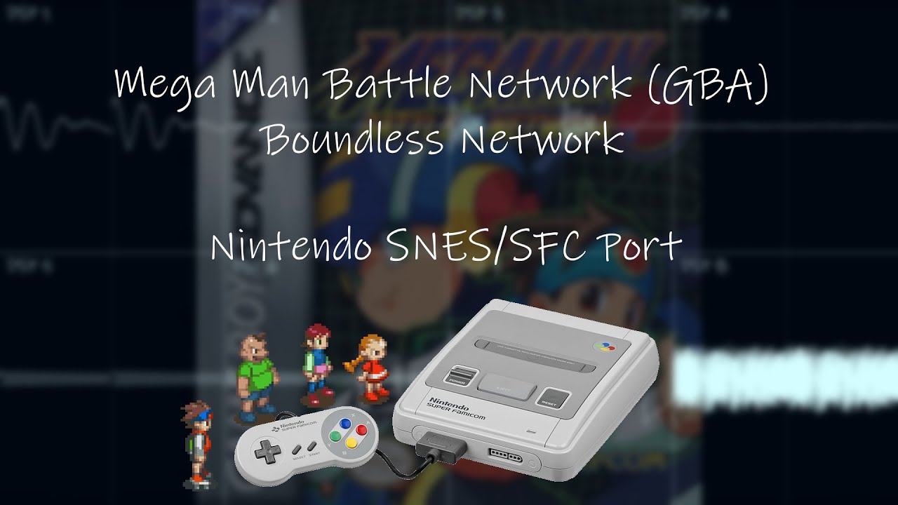 Mega Man Battle Network (GBA) - Boundless Network (Nintendo SNES/SFC ...
