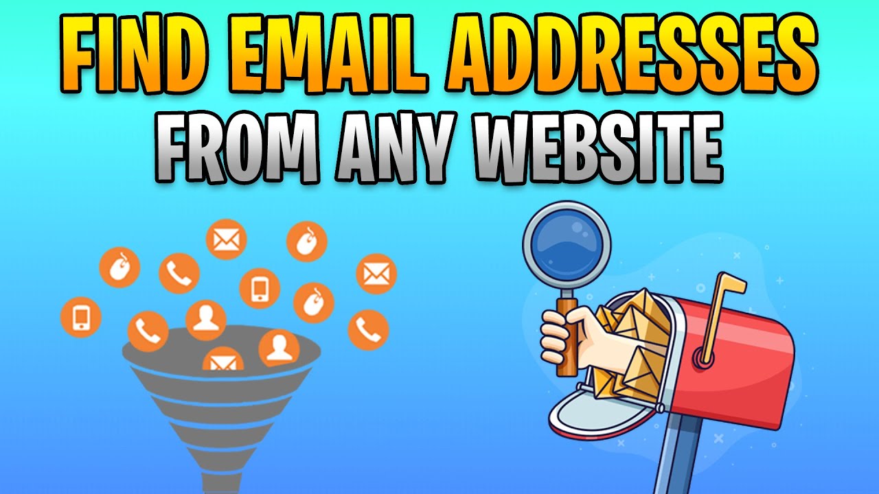 How to Find People's Email Address from Any Website - YouTube