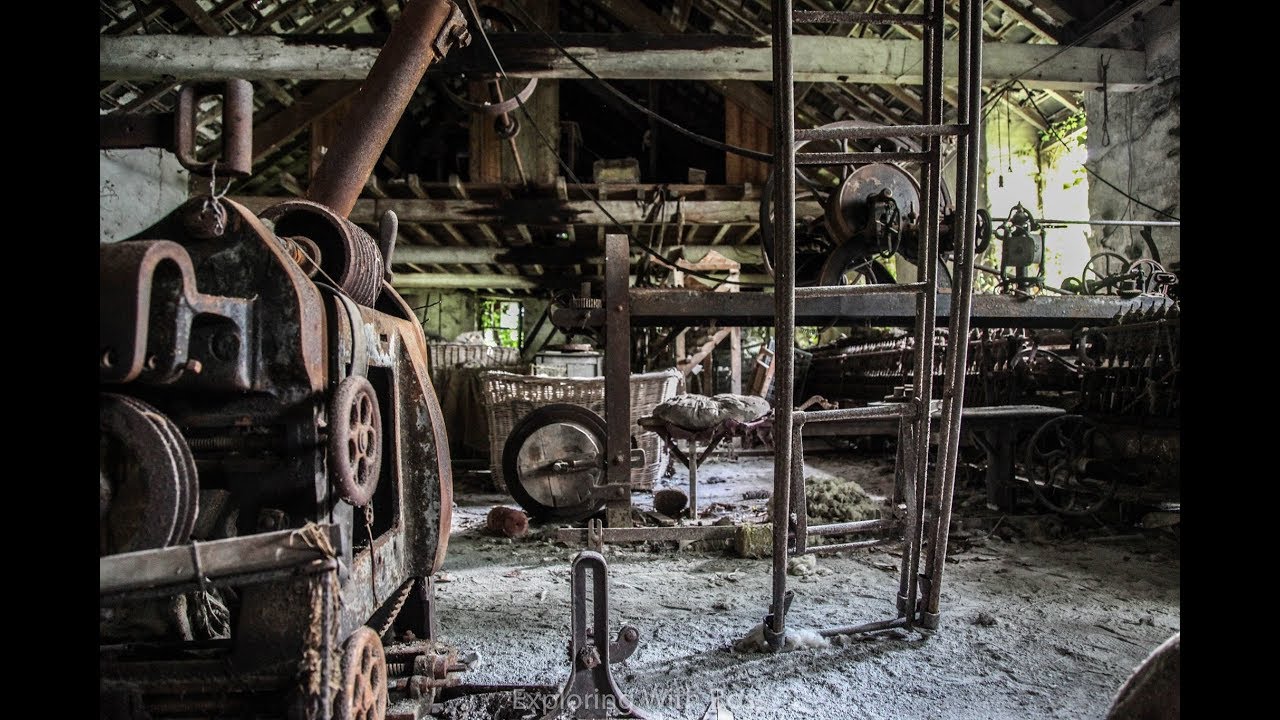 Totally Untouched Abandoned Victorian Cotton Mill - Everything Left ...