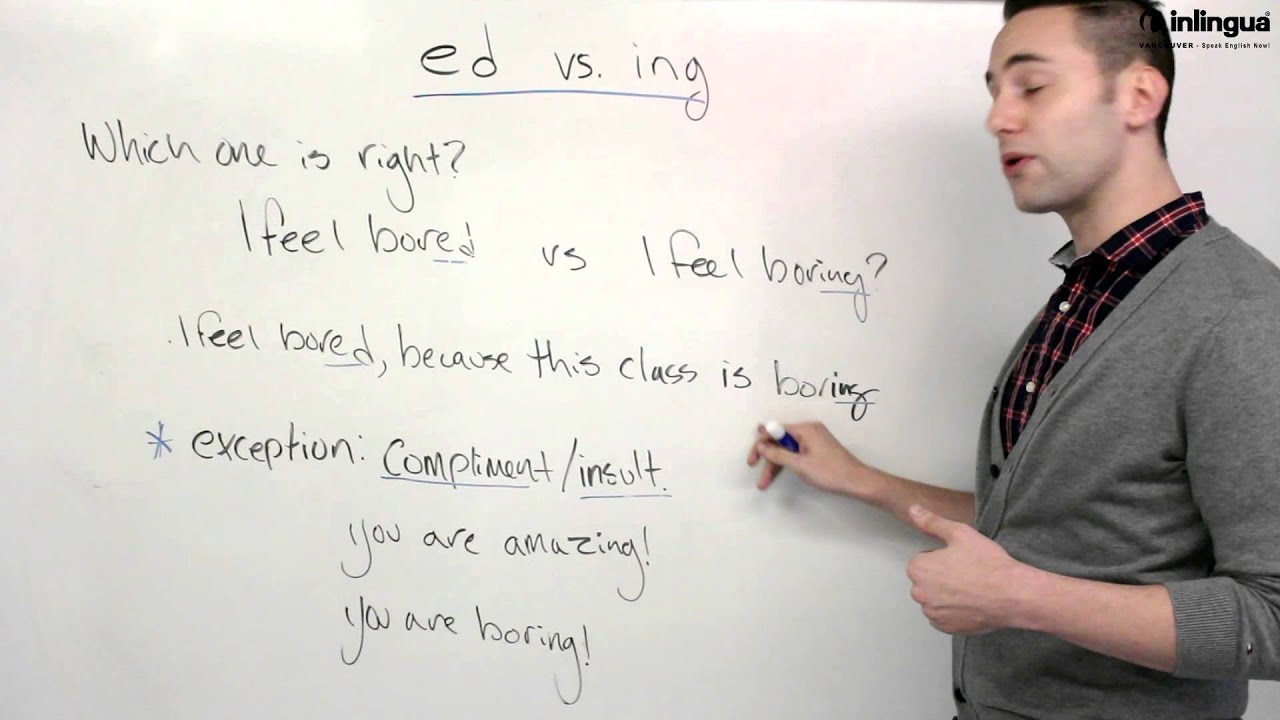 Ed vs ING - English Lessons with inlingua Vancouver - YouTube