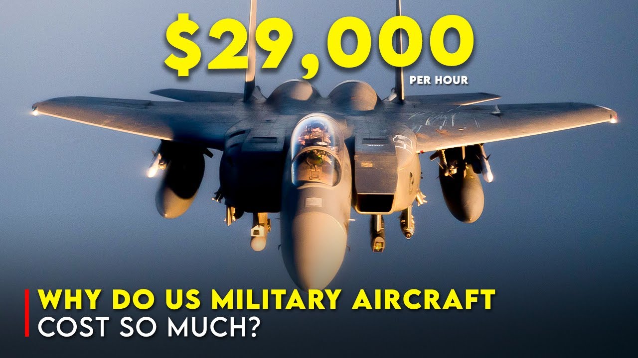 How Much Does It Actually Cost to Fly U.S. Military Aircraft? - YouTube