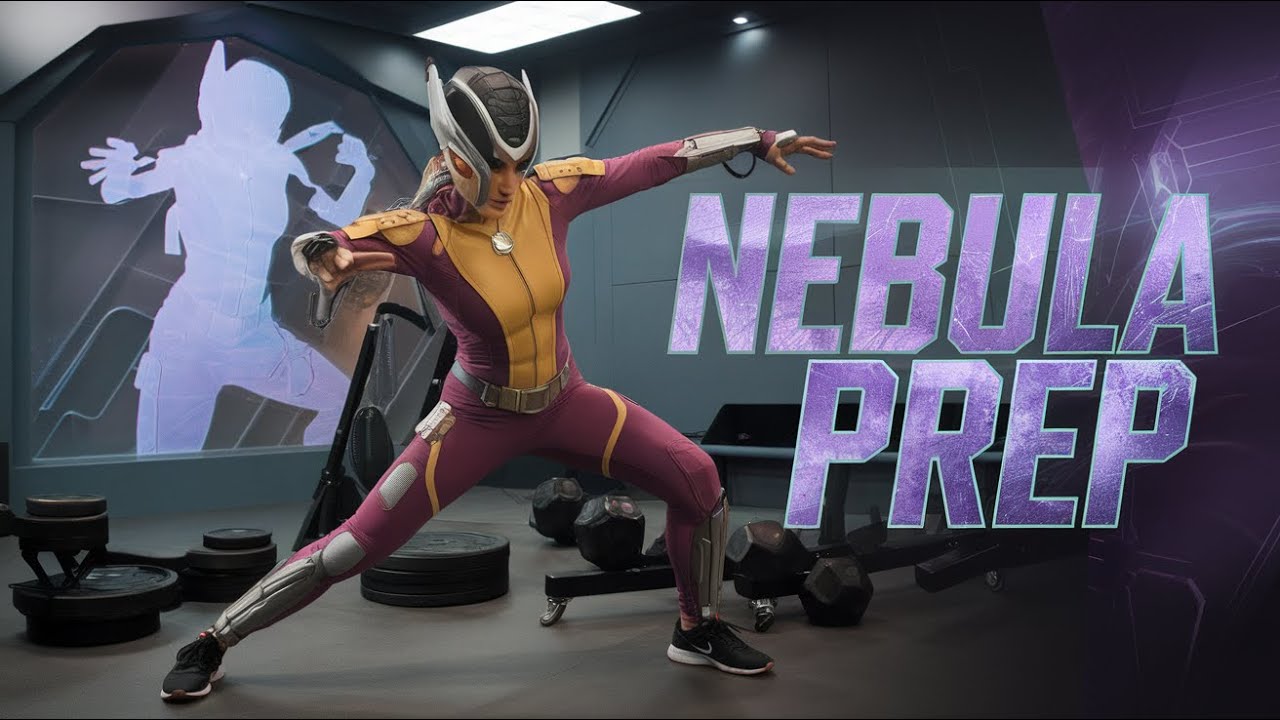 Karen Gillan's Nebula Action Scene Prep Routine - YouTube
