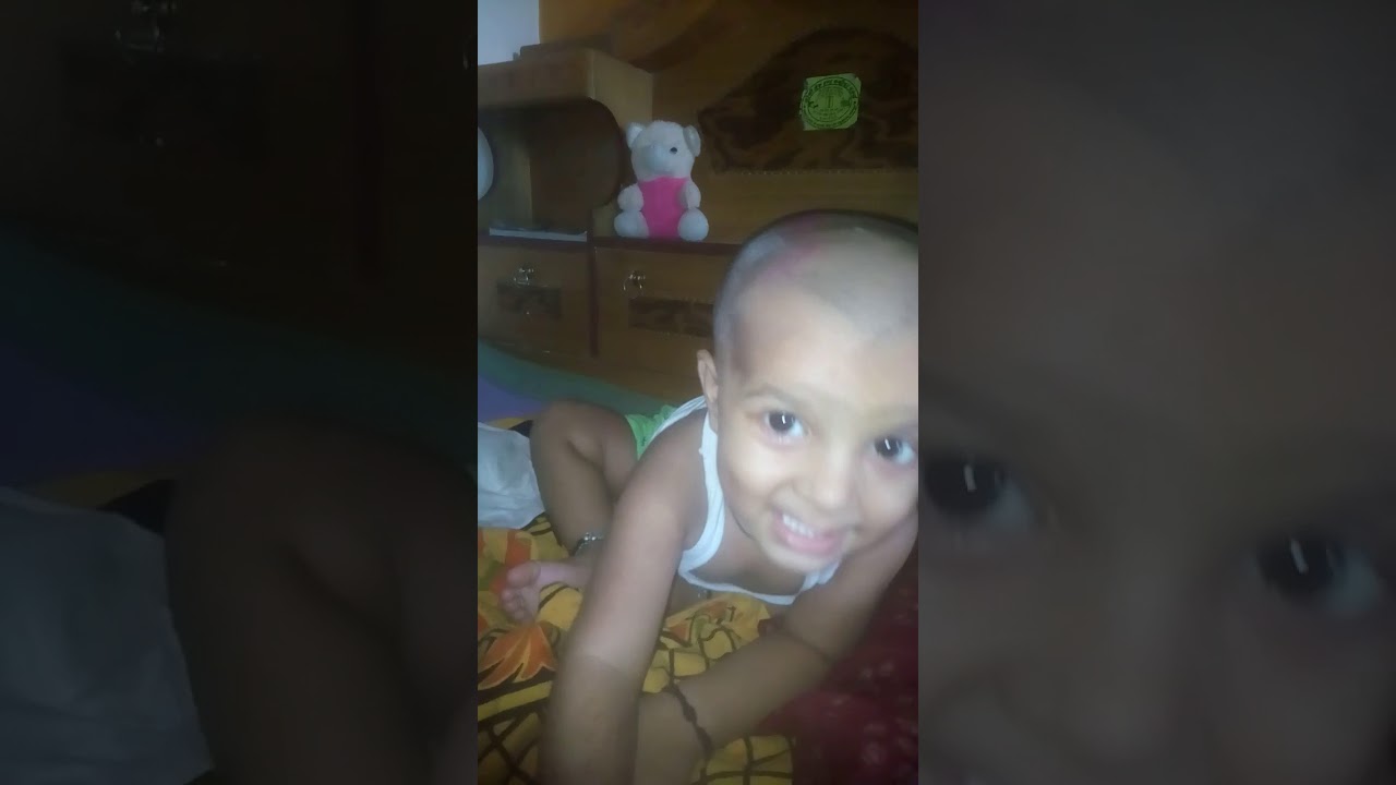 KRITYA enjoying with chaachu - YouTube