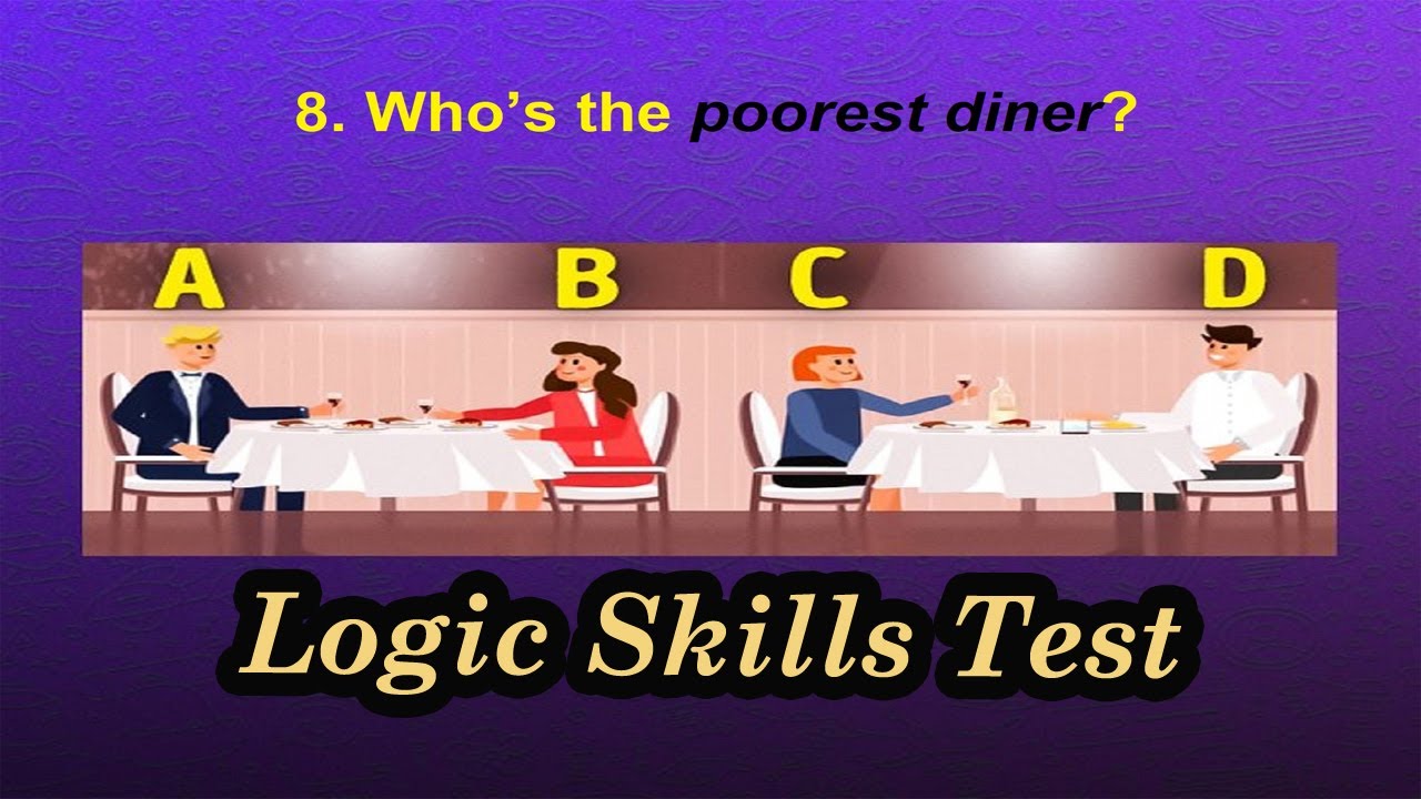 10 Brain Teasers || Logic Skills Test - YouTube
