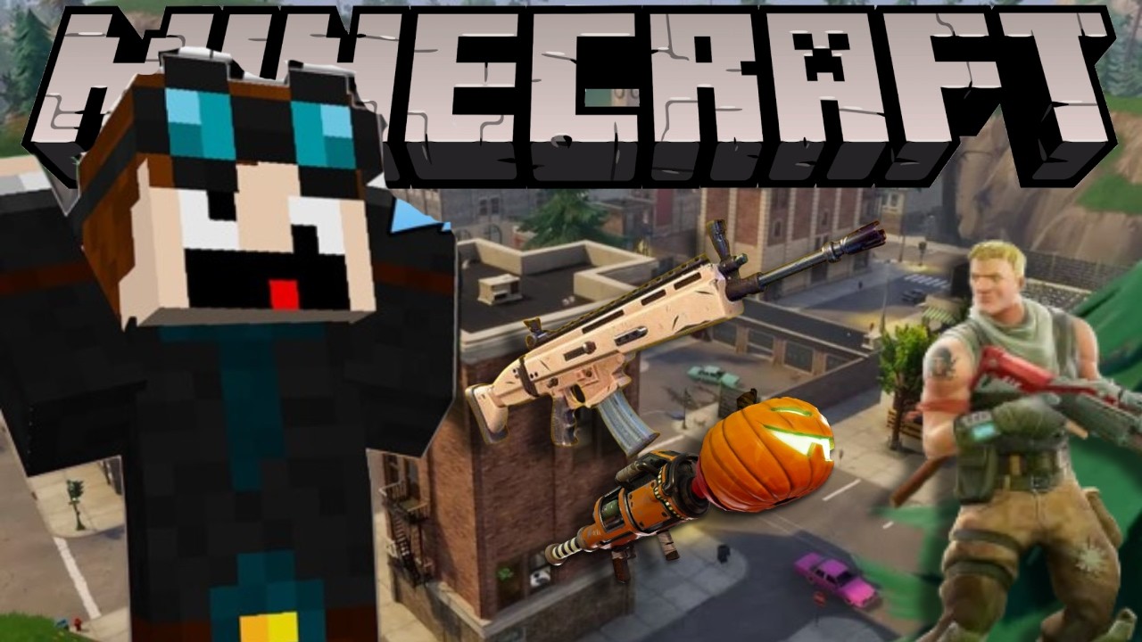 Minecraft | FORTCRAFT MOD! (USE FORTNITE WEAPONS IN MINECRAFT) Mod Showcase - YouTube