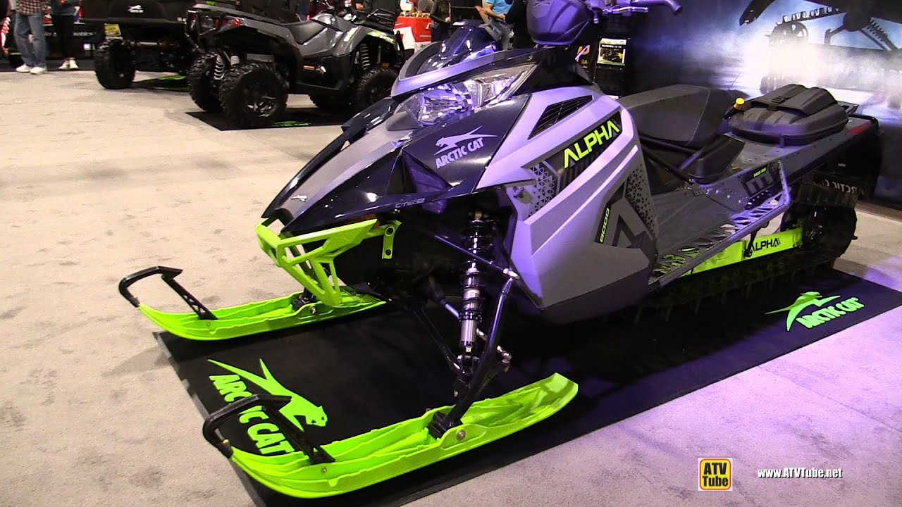 Arctic Cat M8000 Alpha One 2020 - Sled Walkaround Tour - YouTube