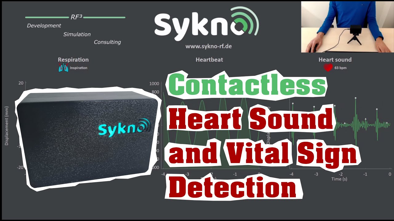 First Commercial Vital-Sign RADAR System for Monitoring Heart Sounds ...