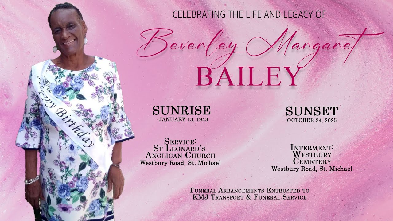 Celebrating the Life and Legacy of Beverley Bailey - YouTube