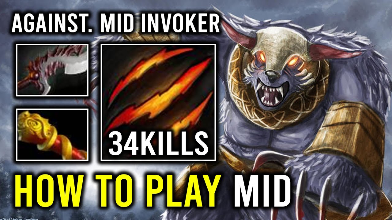 How to Play Mid Ursa Against Pro Invoker with Instant Delete Max Fury ...