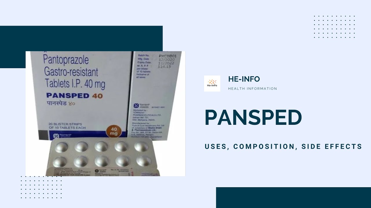What is #Pansped: Uses, side effects, composition, manufaturer ...