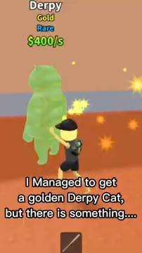I almost got the Golden Derpy cat😱 #demonhunters #roblox #robloxedit # ...