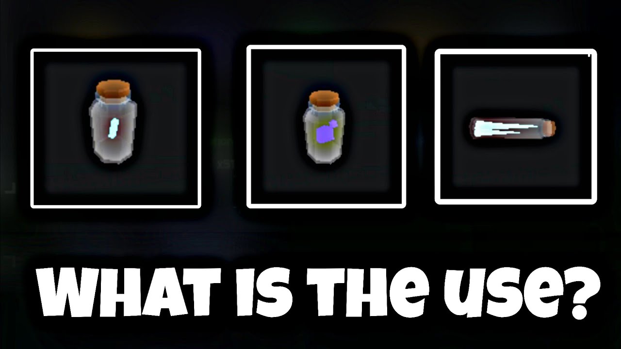 What is the Use of Items like Rainy Bottle, Wind Essence in Sols Rng ...