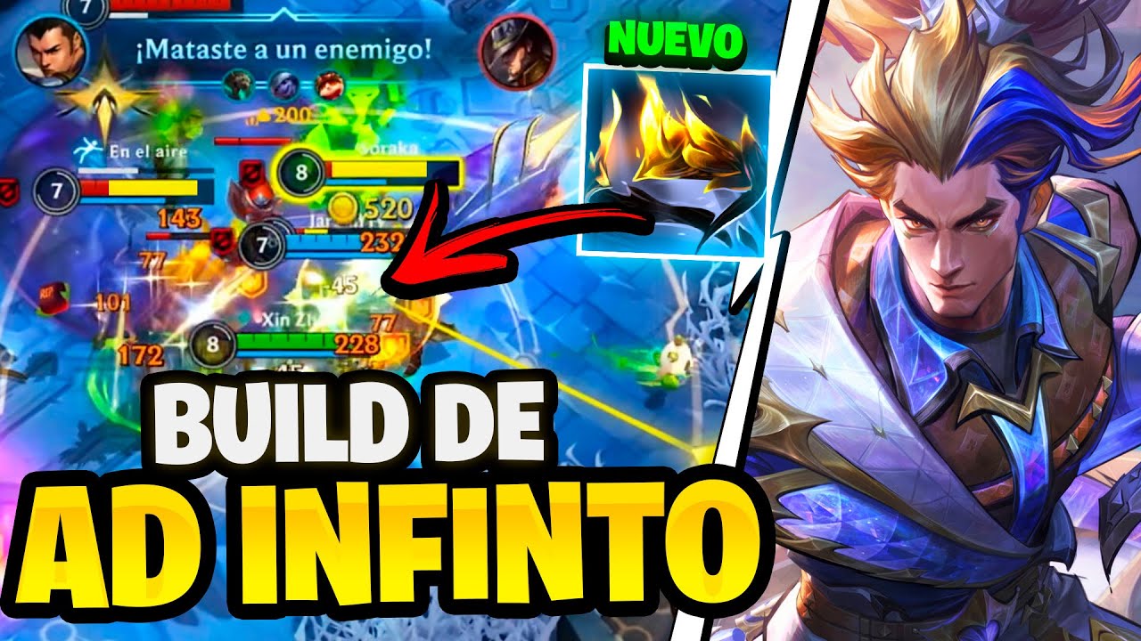 😱NUEVO OBJETO de AD INFINITO con XIN ZHAO en Wild Rift - YouTube