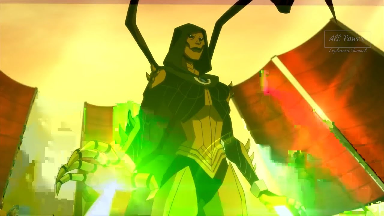 D'Vorah -All Powers from Mortal Kombat Legends: Battle of the Realms ...