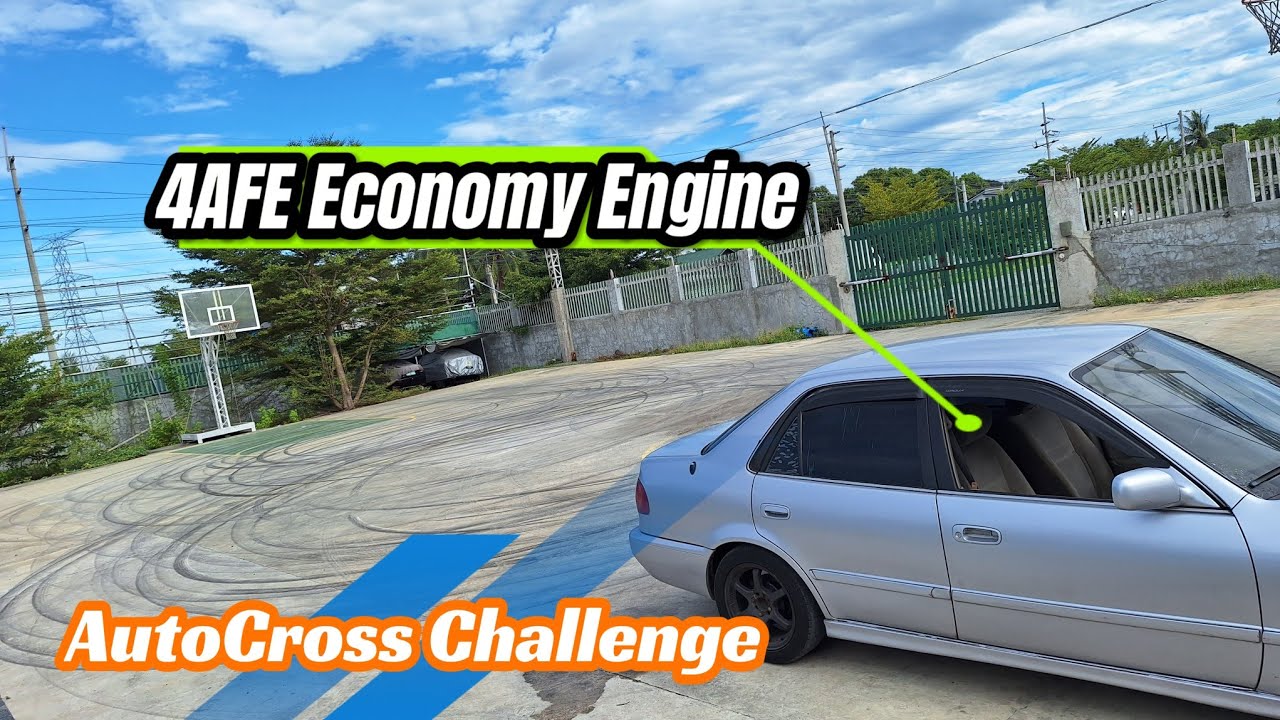 4AFE Economy Engine. Autocross Challenge - YouTube