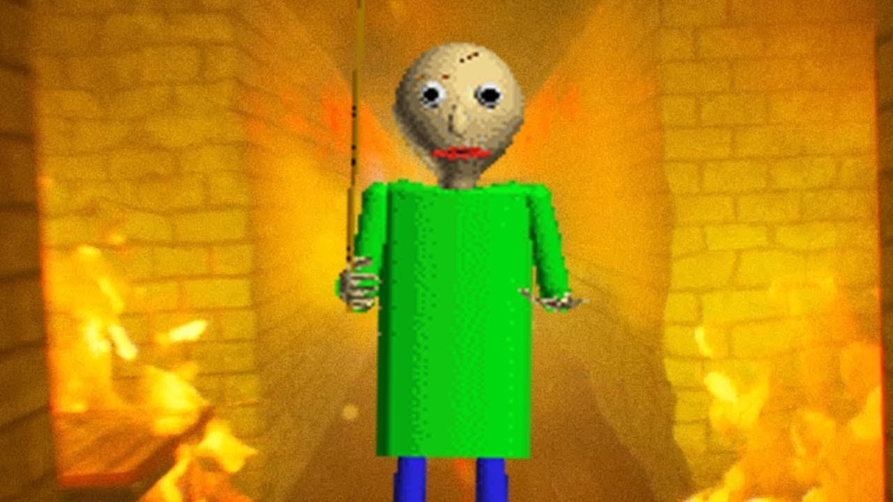 Baldi Has A New School! (I Got Scared Again) - Baldi's Basics #5 - YouTube