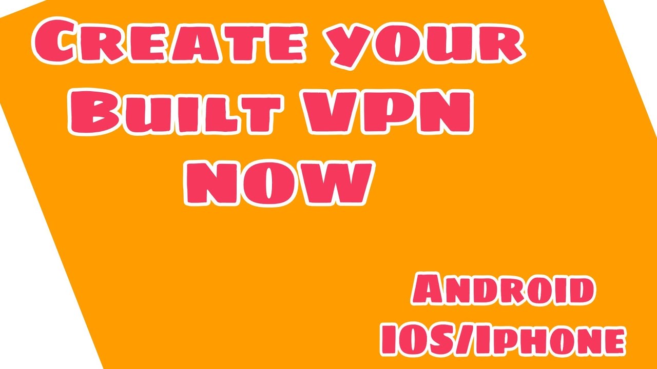 HOW TO CREATE BUILT-IN VPN ACCOUNT IN JUST 3 MINUTES NO NEED APP #12 ...