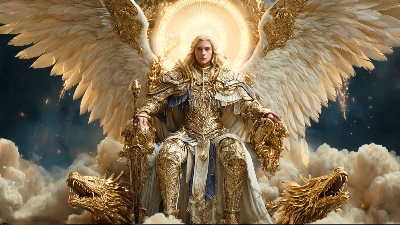 Heaven’s Golden Protector 🌟 Divine Armor and Angelic Strength in a ...