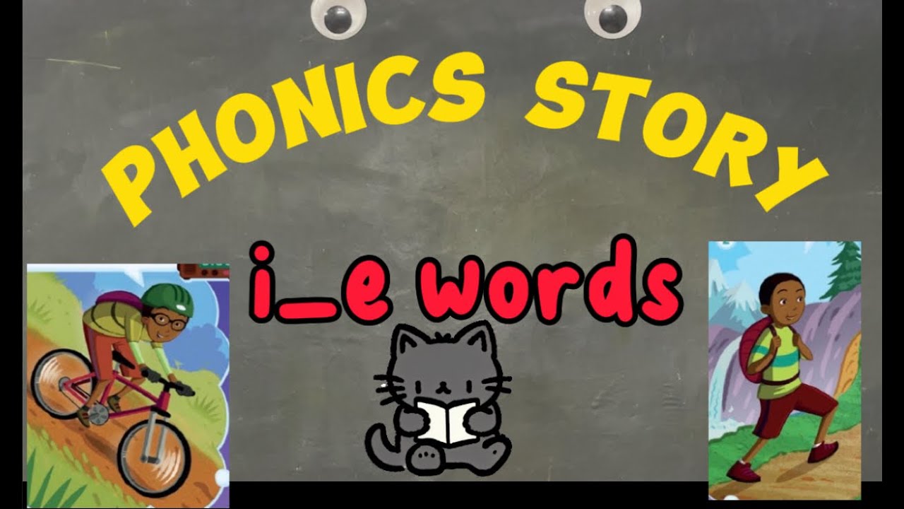 Wake Up Mike! Phonics 3 - Story 05 - Long i (i_e words) - YouTube
