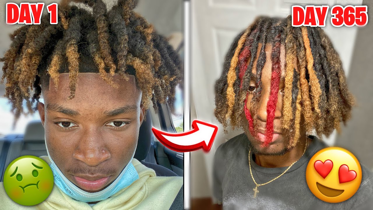 MY DREADLOCK JOURNEY | 1 YEAR TRASNFORMATION *INSANE GROWTH* - YouTube