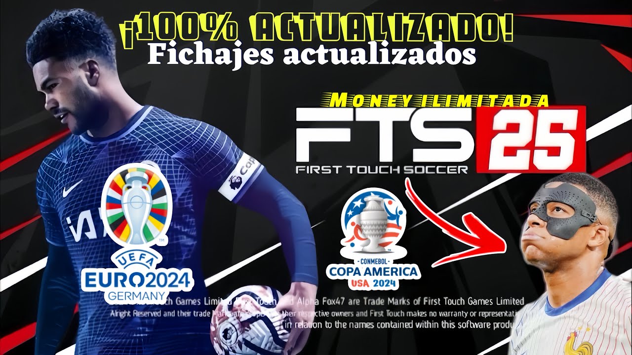 (FTS 25 HACK APK) POR FIN! FTS 25 OFICIAL Nuevos fichajes actualizados ...