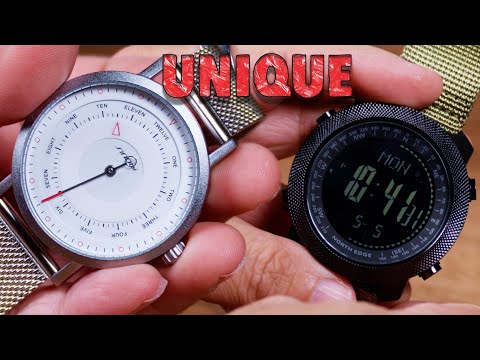 Unique watches you will love - Sinobi Quartz Watch & North Edge Apache Tactical