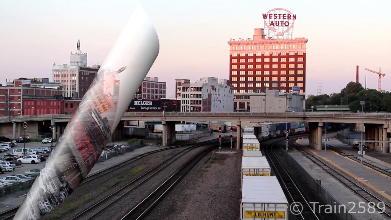 Railfaning KC, 7/14/17. - YouTube