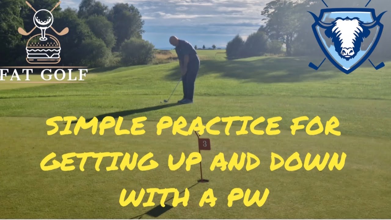 Easy Pitching Practice Drill Using a PW - YouTube