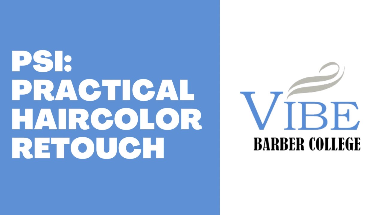 Barber PSI: Practical Haircolor Retouch - YouTube