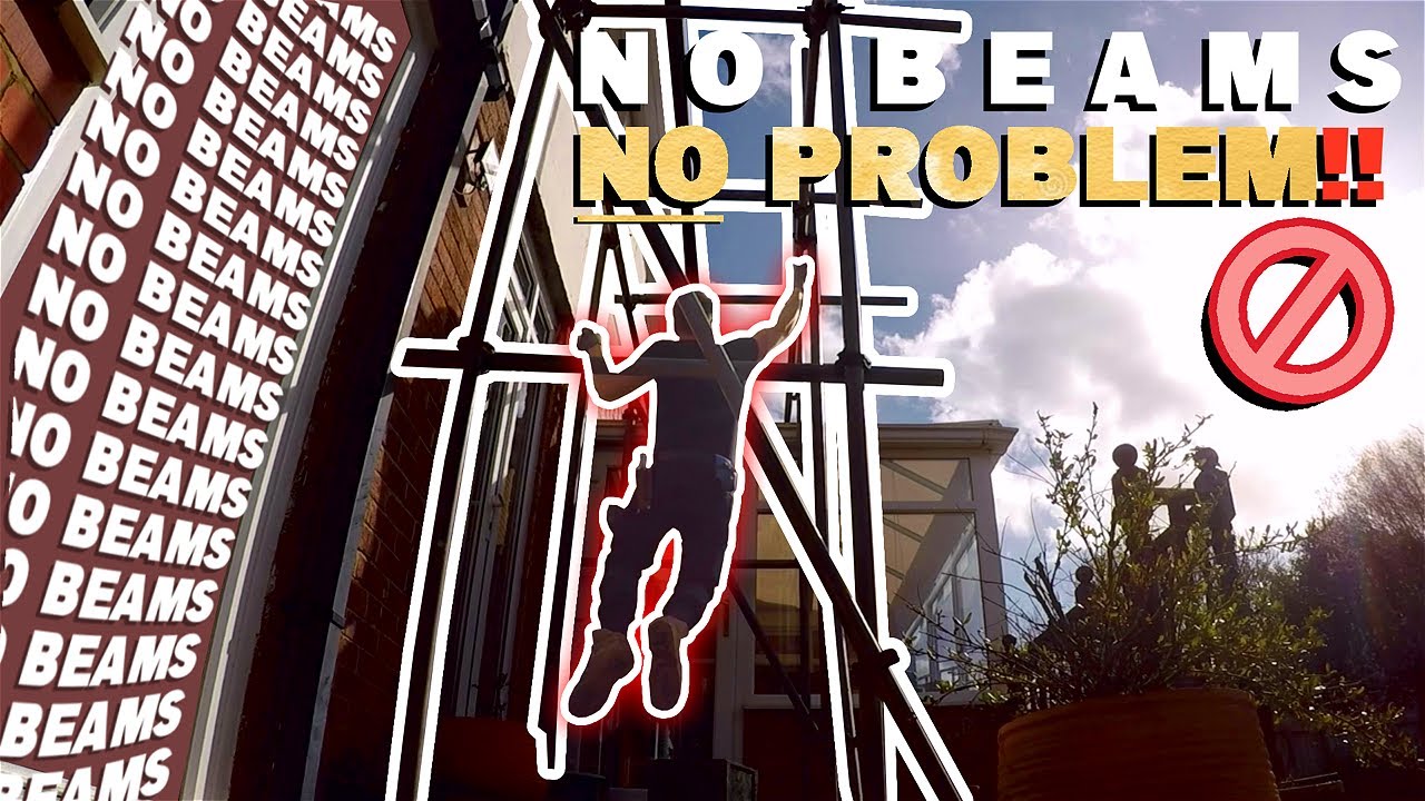 No Beams, No Problem!!! - Scaffolding On Your Own - Day In The Life Of ...