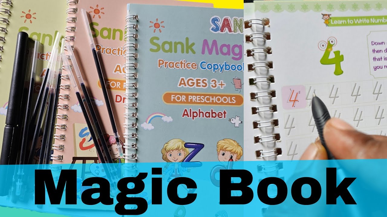 Magical Practice Book | Magic Copybook review | Reusable Copybook - YouTube