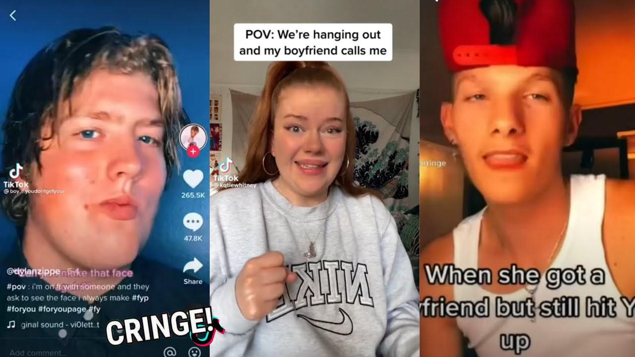 11 minutes of Reacting to cringe POVs tik tok compilation pt-06 - YouTube