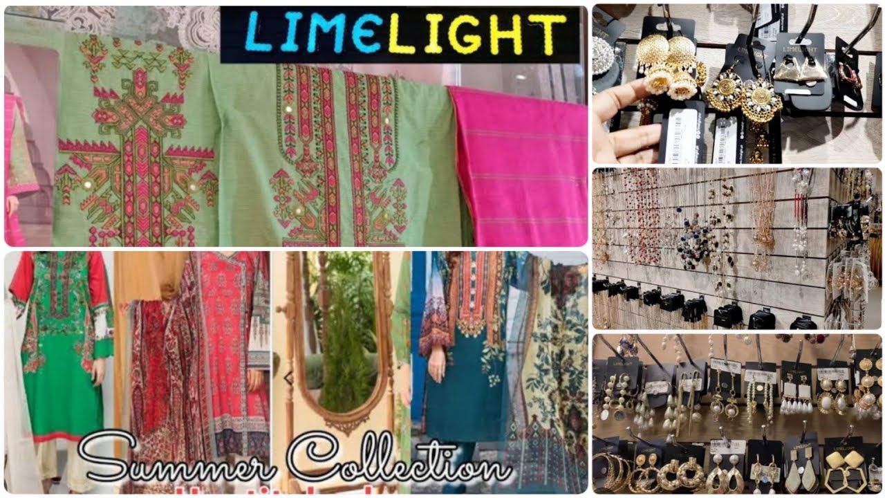 Limelight Unstitched and stitched Lawn Collection || Limelight ...