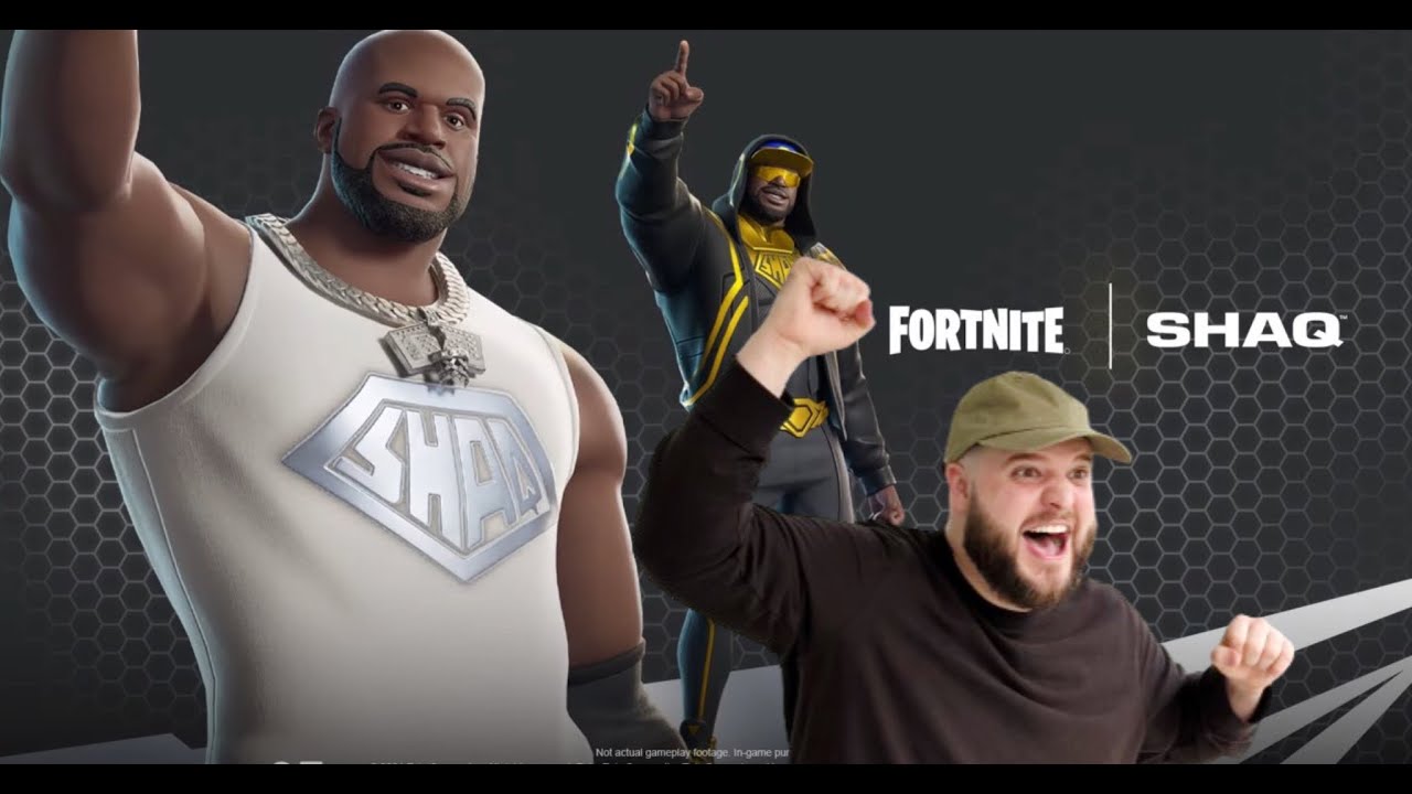 🔴LIVE - SHAQ IS IN FORTNITE?! - YouTube
