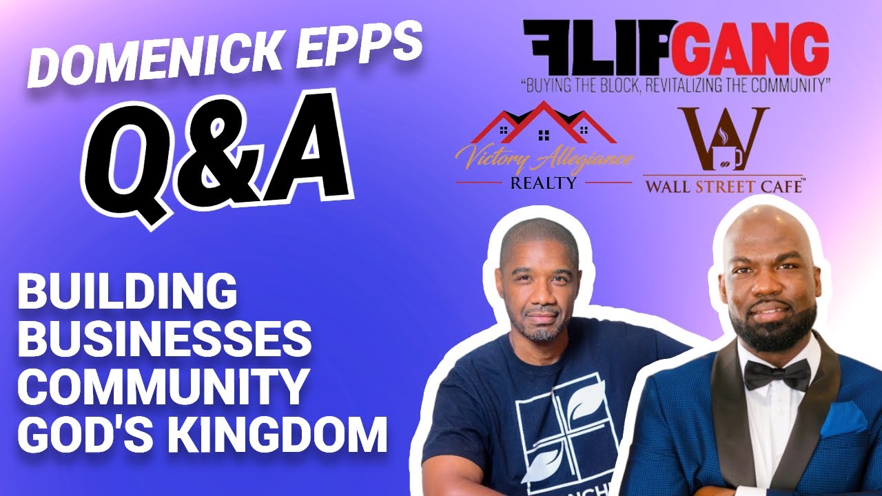 Faith and Entrepreneurship | Interview with Domenick Epps - YouTube