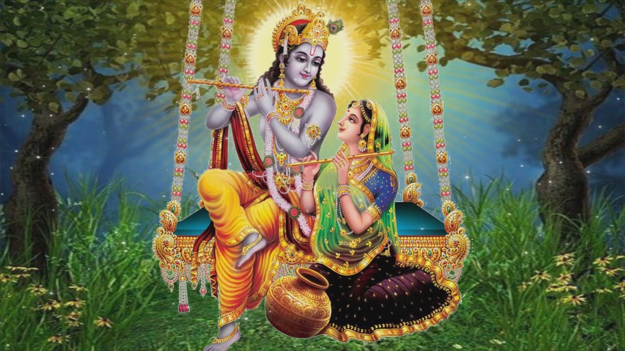 Radha Krishna devotional background || krishna background || lord ...